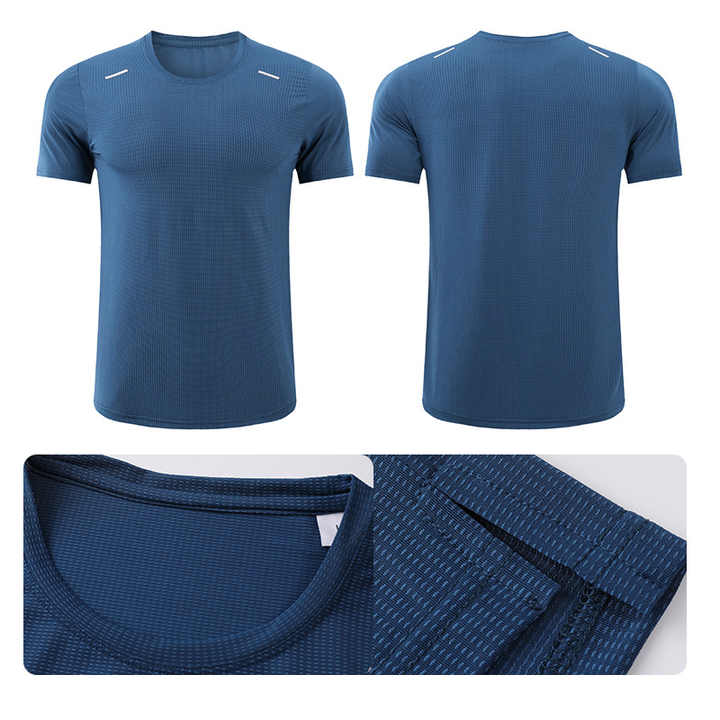 Men's Gym Jogging Training Sports Shirts - Quick Dry