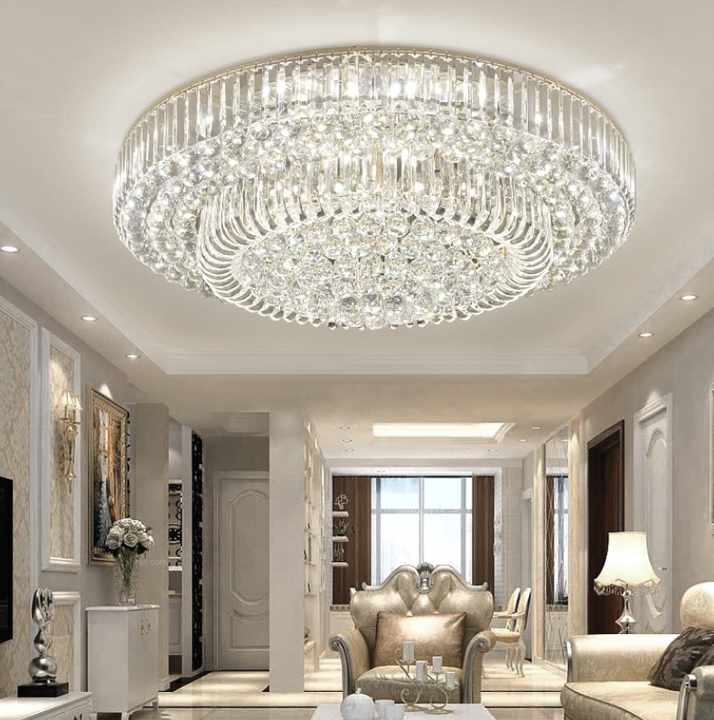 JYLIGHTING Custom Classic Luxury Gold Round Ceiling Lamp