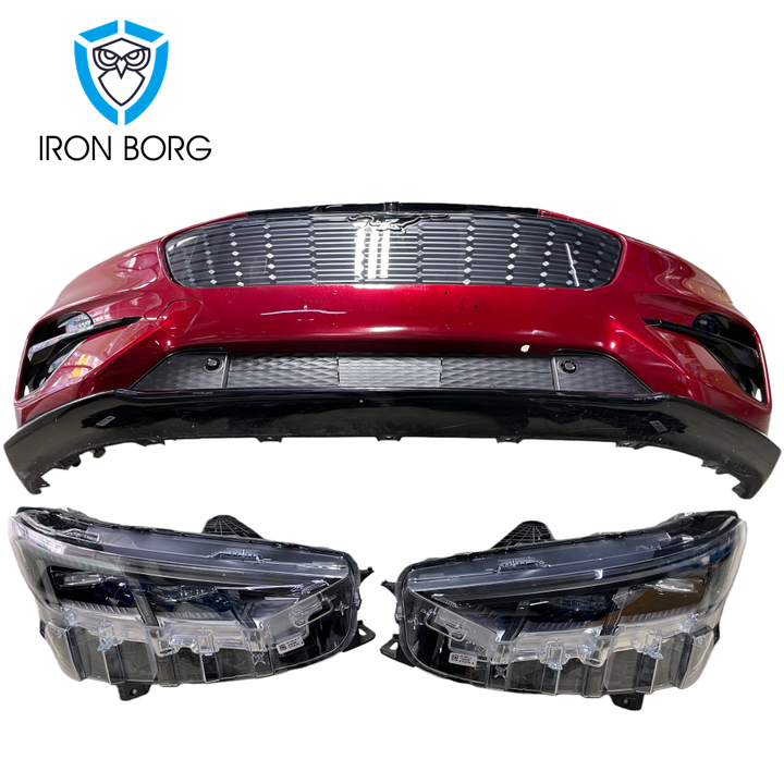 For Ford Mustang Mach-E GT 2021-2023 Front Bumper Cover, Bumper Grille ...
