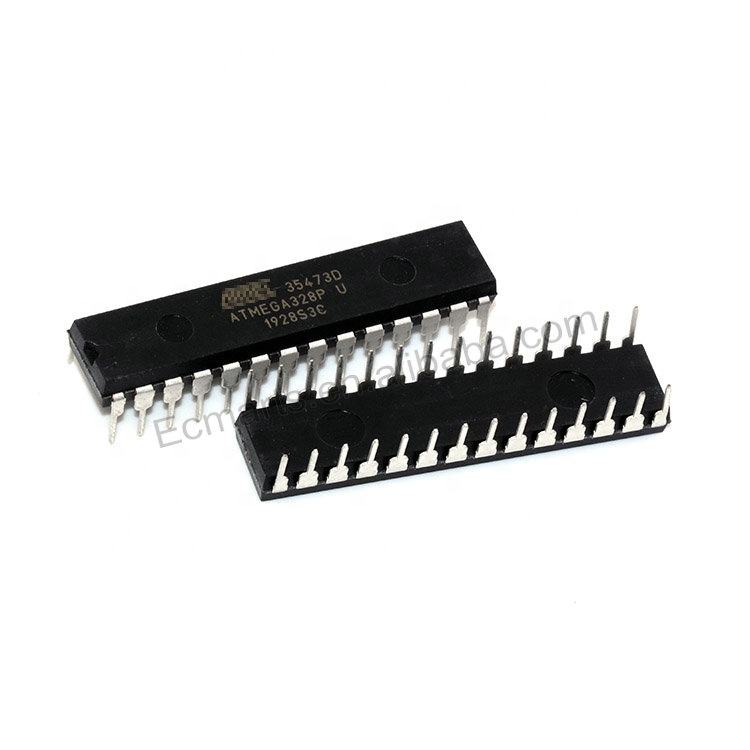 EC Mart Microcontroller ATmega IC 8-bit 20 MHz 32 KB FLASH 28-PDIP ATMEGA328P-PU Products from ...
