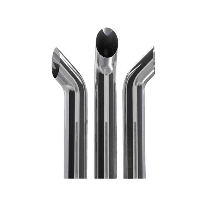 High Performance Semi Truck West Coast Curved Stainless Steel Polished ...