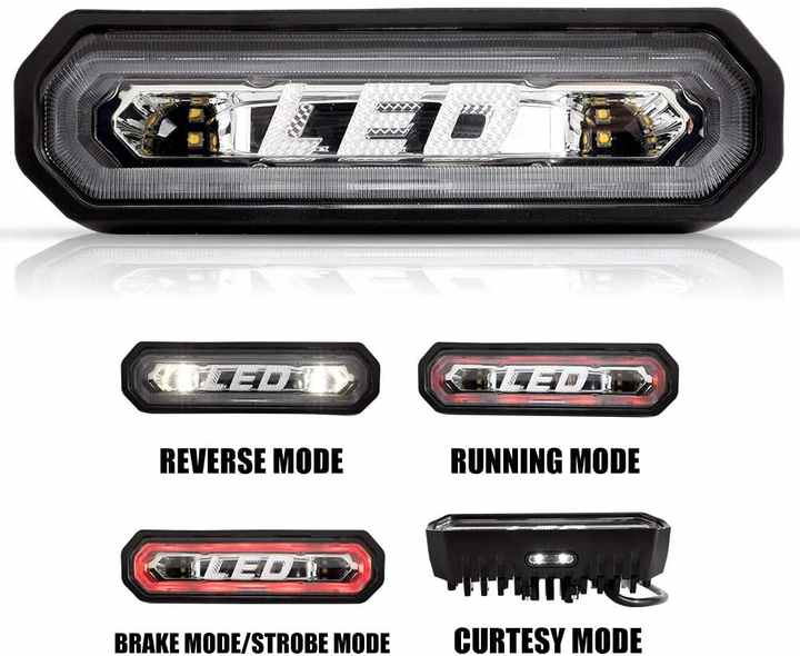 7-Inch LED Chase Light & Strobe for UTV RZR ATV Offroad Vehicle OEM