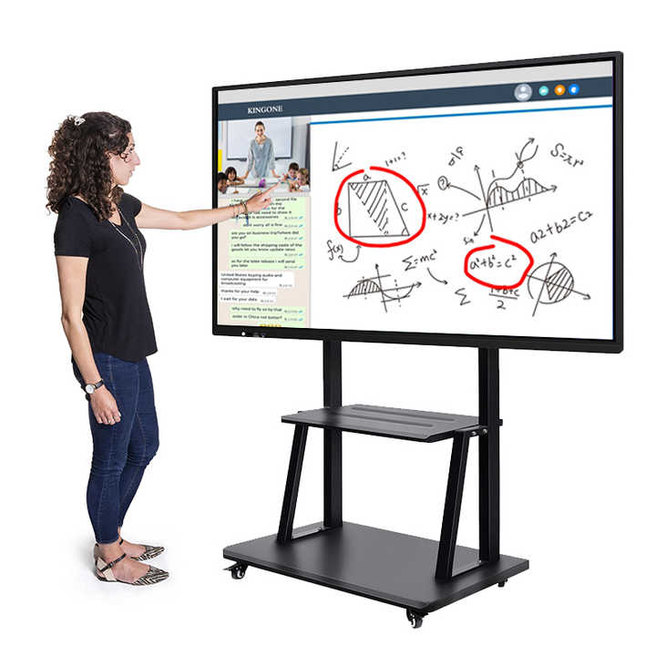 Interactive 4K Smart Board - Ideal for Teaching & Learning