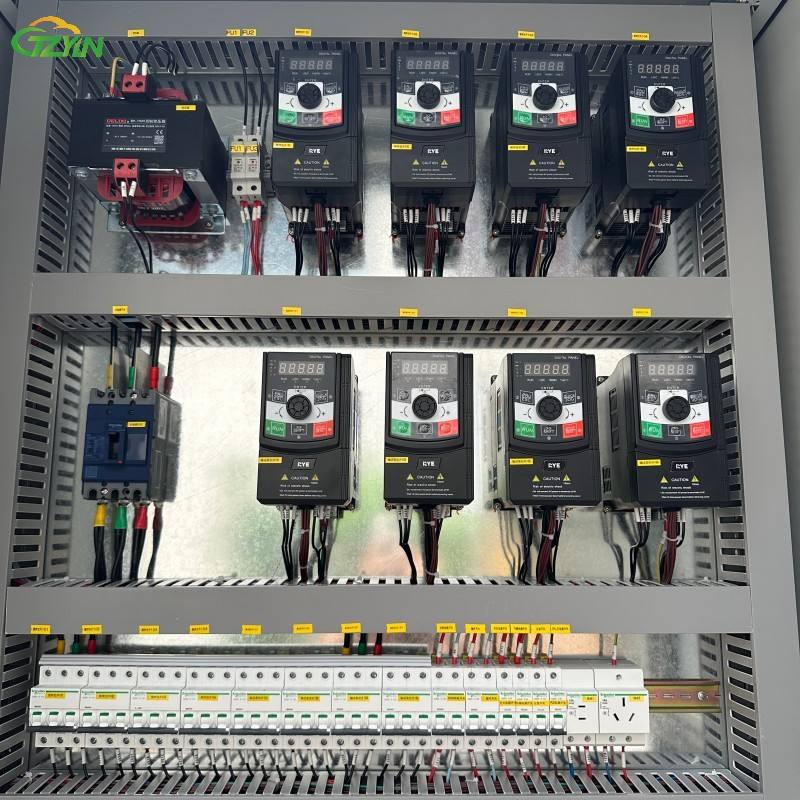 7.5kwx8 Electrical Control Cabinet Ac380v Variable Frequency Pumps ...