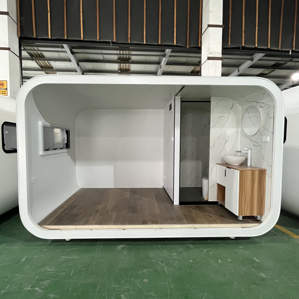 Modern Prefab Cube Cabin Office Pod - Stylish Modular Backyard Home ...