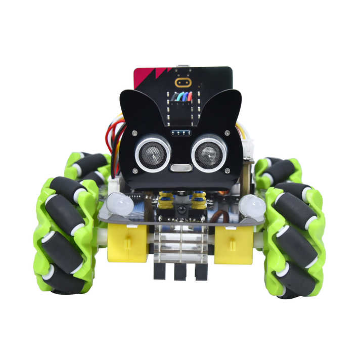 Microbit V2 Robot Car Kit - Smart DIY Fun for All Ages