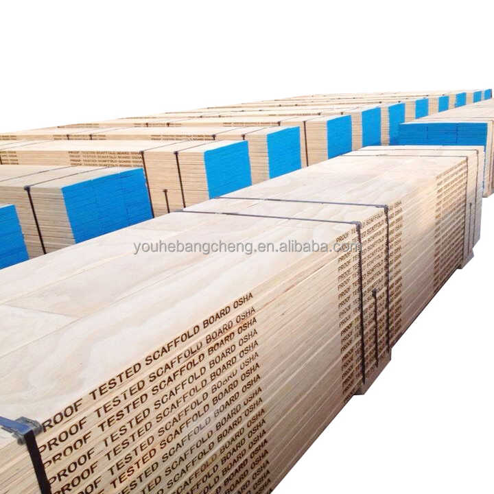 OSHA Pine LVL Scaffold Planks - Durable & Safe Construction