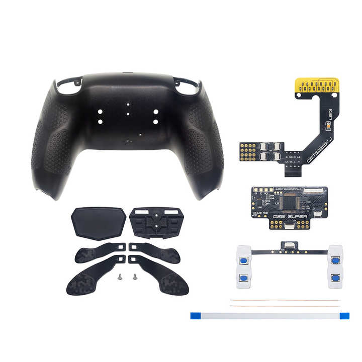 Modular Paddles Anti Slip Textured Joystick Pro Grip Back Shell for PS5 ...