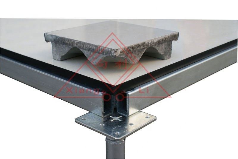 Cement Infill Steel Raised Access Floor with Ceramic Finish for Data ...