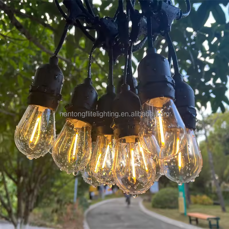 10m 15m 20m Energy-saving Warm White Colorful Bulbs Custom Color Box ...