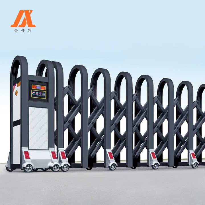 JJL New Style Main Gate Driveway Design Automatic Retractable Gates ...