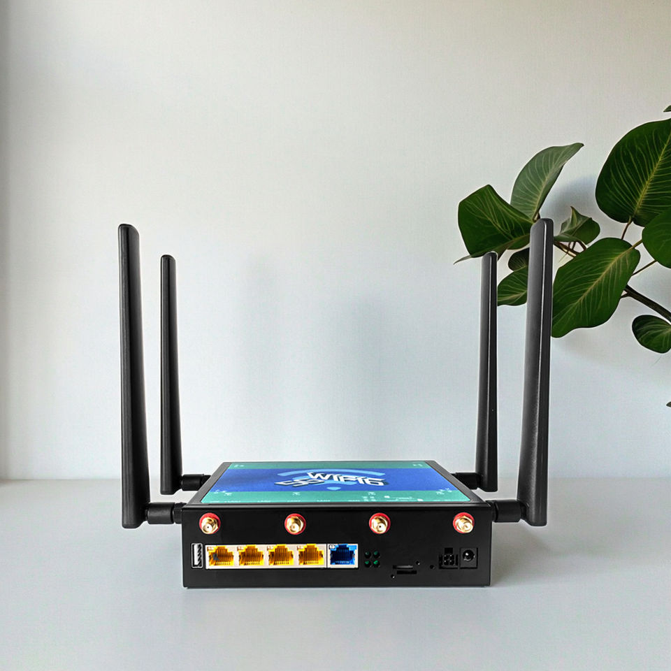 5G LTE CPE Router with Dual SIM Slots Router WiFi6 AX3000 OpenWRT ...