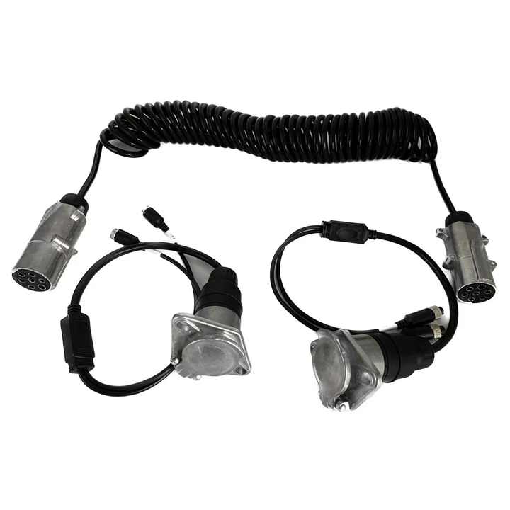 Trailer Parts 7 Pin Connector truck trailer connector Waterproof Camera ...