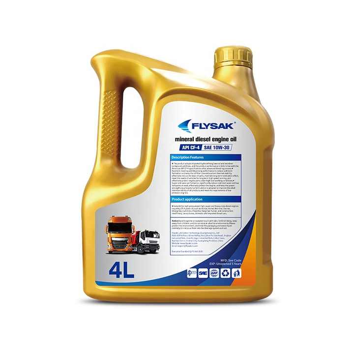 FLYSAK Heavy Duty Diesel Engine Oil - API CF-4 10w30