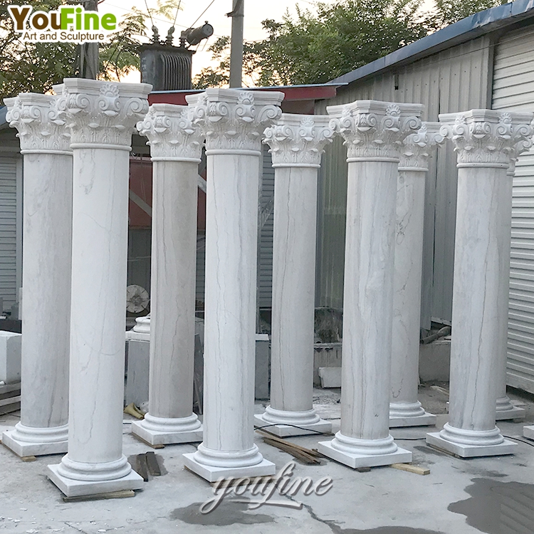 Decorative Stone Pillars - Elegant Home & Garden Accents