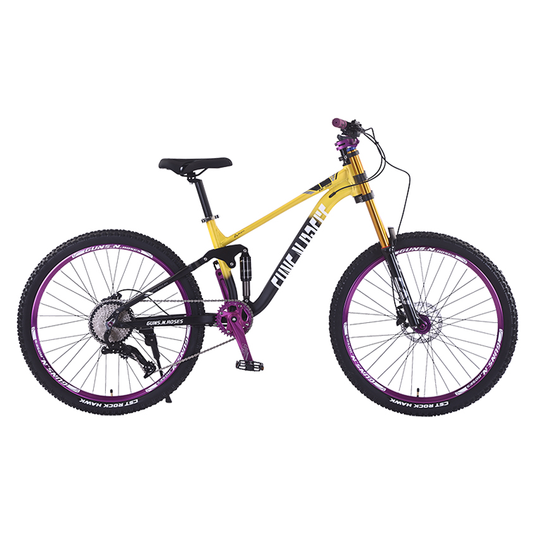 26 Inch Front Suspension Vintage Mountain Bike with 7 Speed Aluminum ...