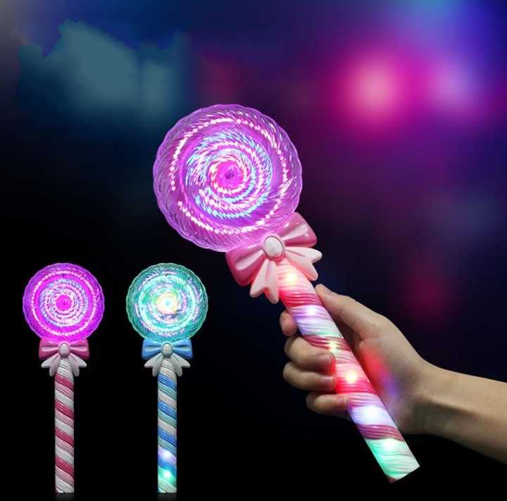 LED Lollipop Sticks - Fun Light up Toys for Birthday Parties