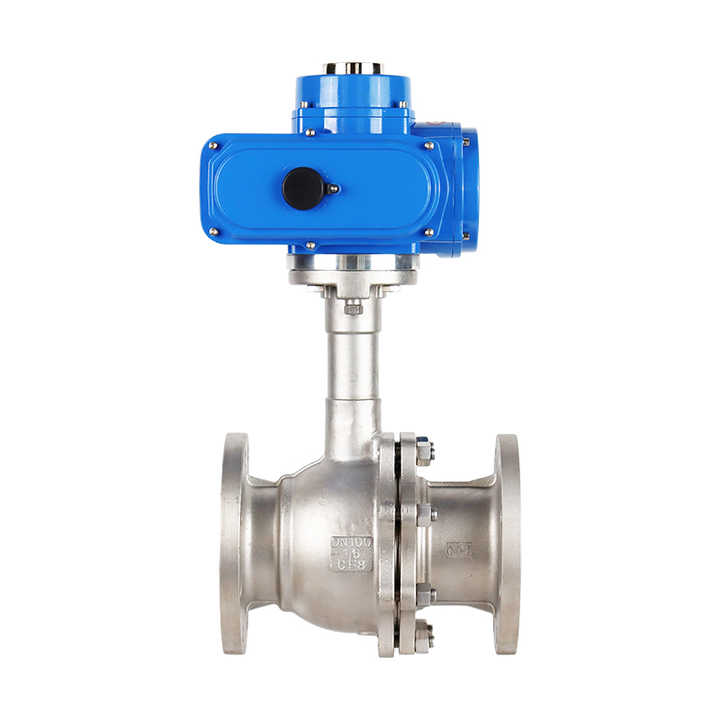 Electric Cryogenic Stainless Steel Ball Valve Flange Ultra-Low ...