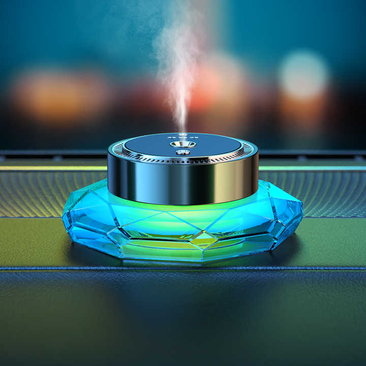 Luxury Car Aroma Diffuser Bottle Essential Oil Customised Logo Alloy ...