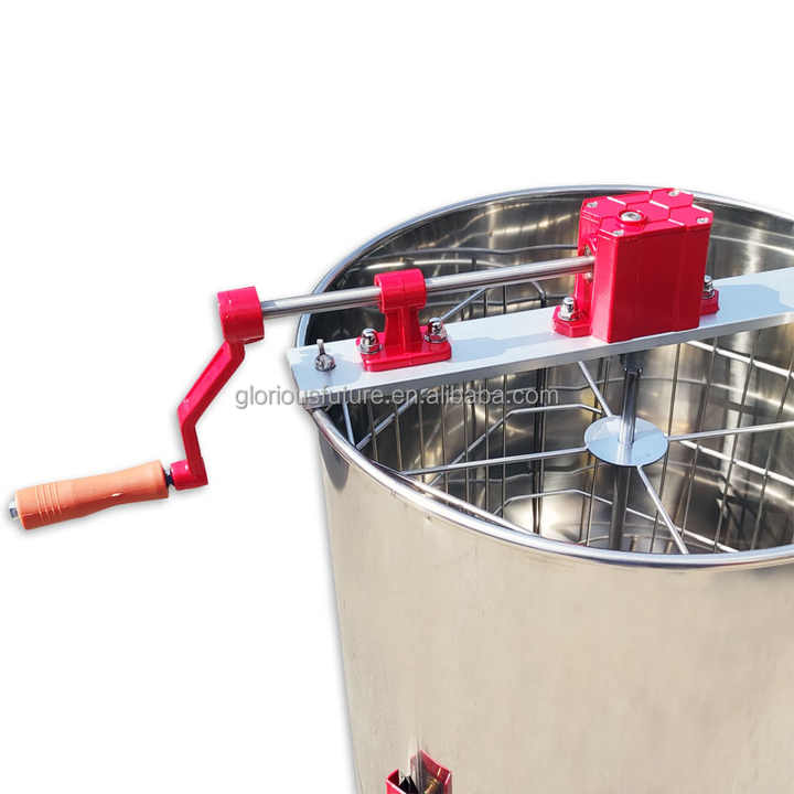 Beekeeping 4 Frame Honey Centrifuge Stainless Steel Automatic Honey ...