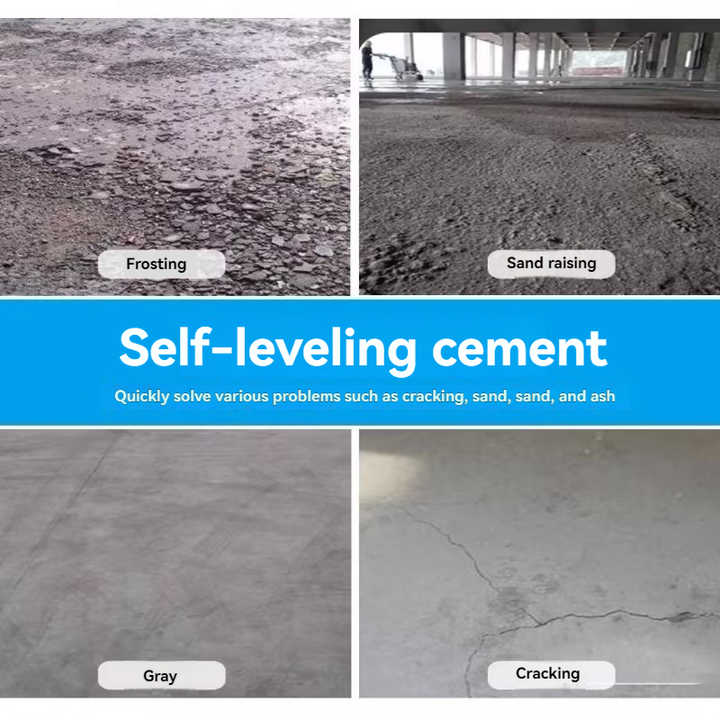 Repair renovation Self-leveling cement floor household high strength screed mortar Quick ...