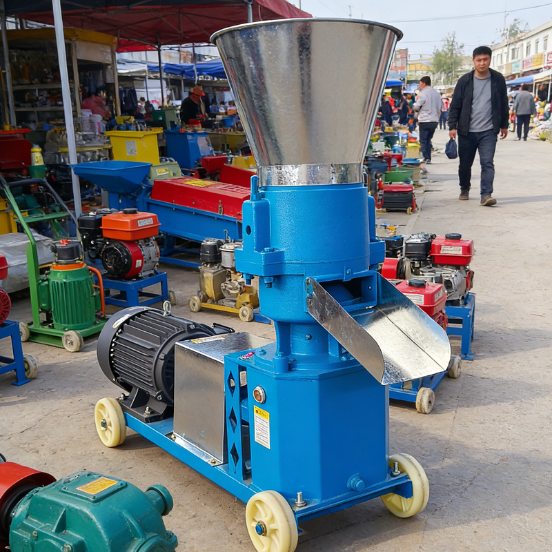 Automatic Premium Quality Feed Pellet Mill Agricultural Feed Machine ...
