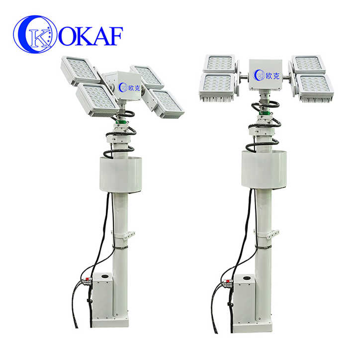 6m 8m 10m Portable Height Motor Driven Telescoping Mast