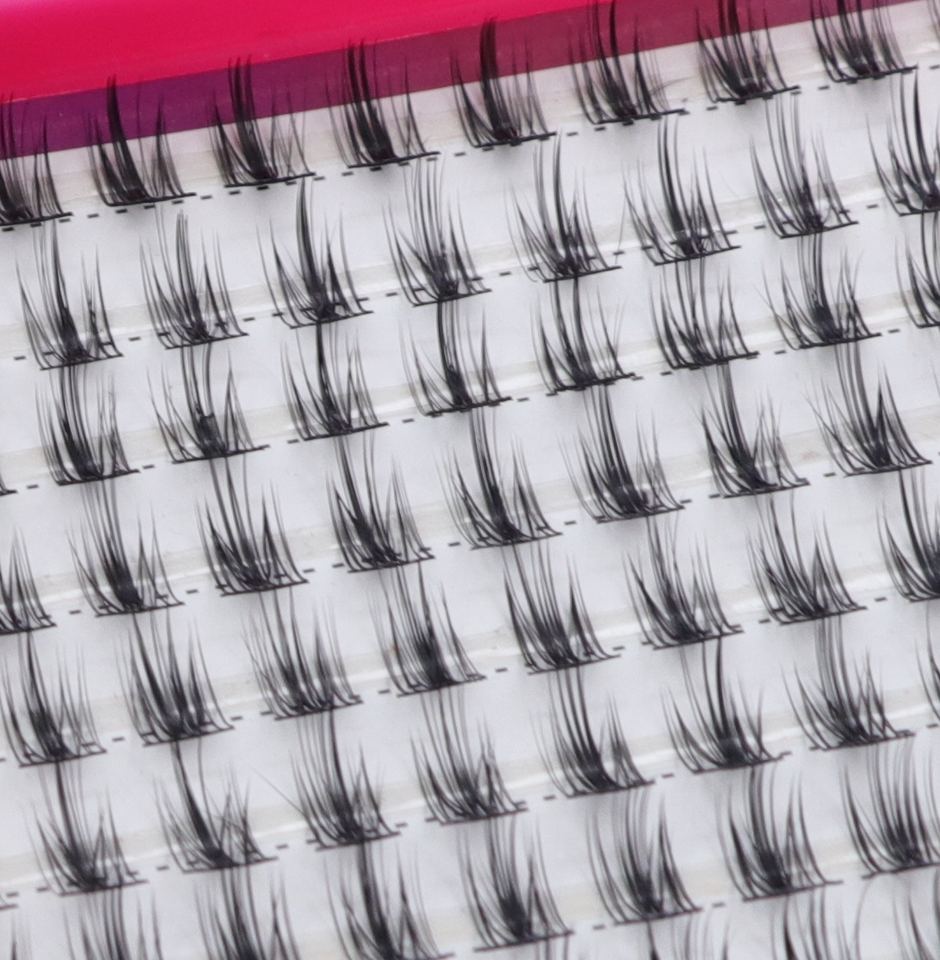 Hot DIY Luxury Fiber Cluster Eyelash High Quality Soft Natural and ...