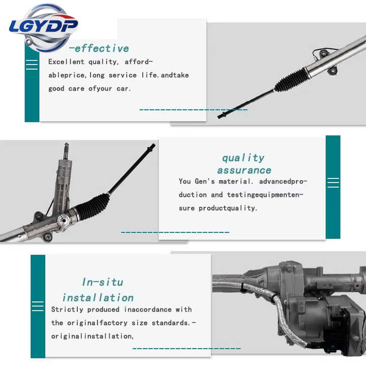 Hyundai Steering Gear Box and Pinion Steering Rack for HYUNDAI SANTAFE ...