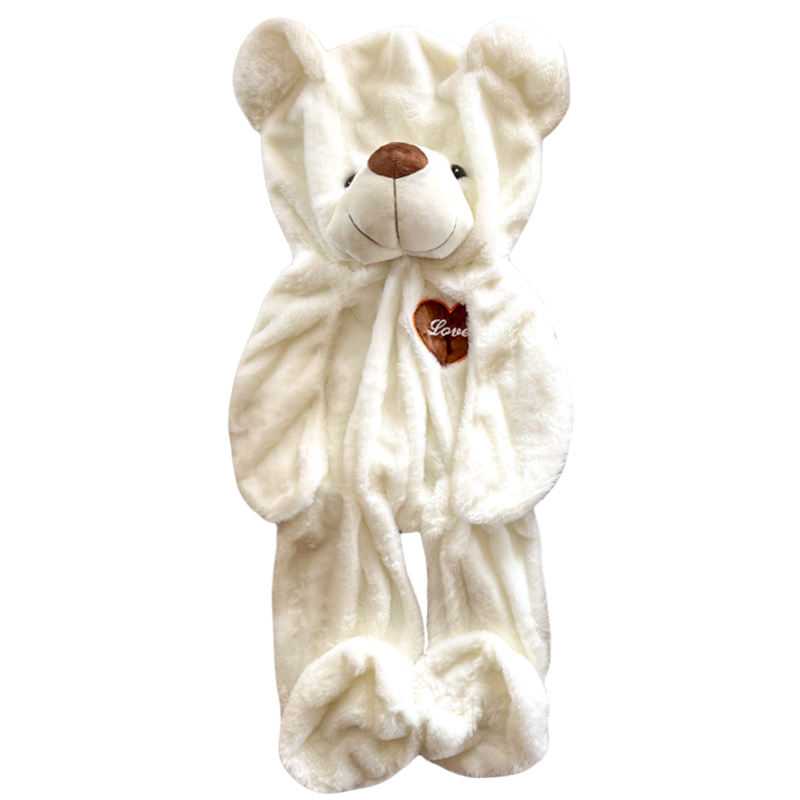 Valentine Bear Plush Skin Toy - Wholesale Unstuffed Animals