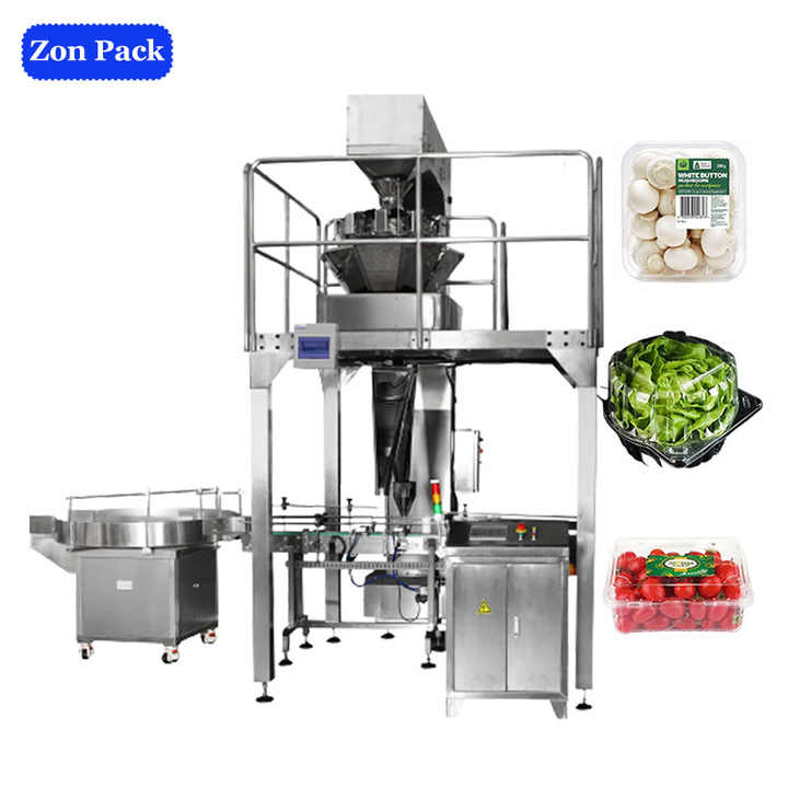 Cherry Tomatoes Weighing Packing Machine - Zon Pack Solutions