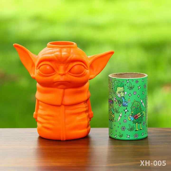 Personal Smoke Filter - Xhale Buddy with Silicone Yoda Design