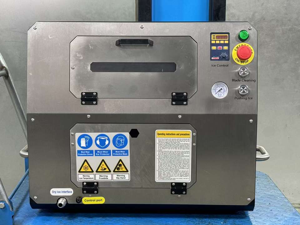 Dry Ice Blasting Cleaning Machine for PCB Circuit Board and Part ...