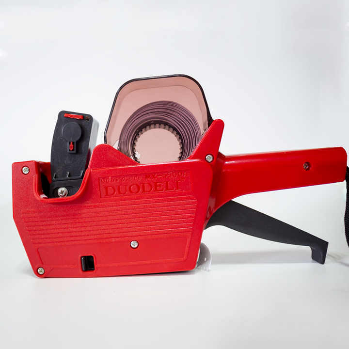 Mx5500a Handheld Digital Label Gun Price Tagger Labeling Tag Machine ...