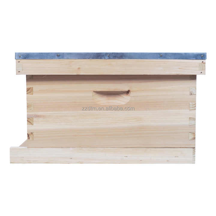 Bee Hive Complete Langstroth Beehive 10 Frames Bee Box With Frames And ...