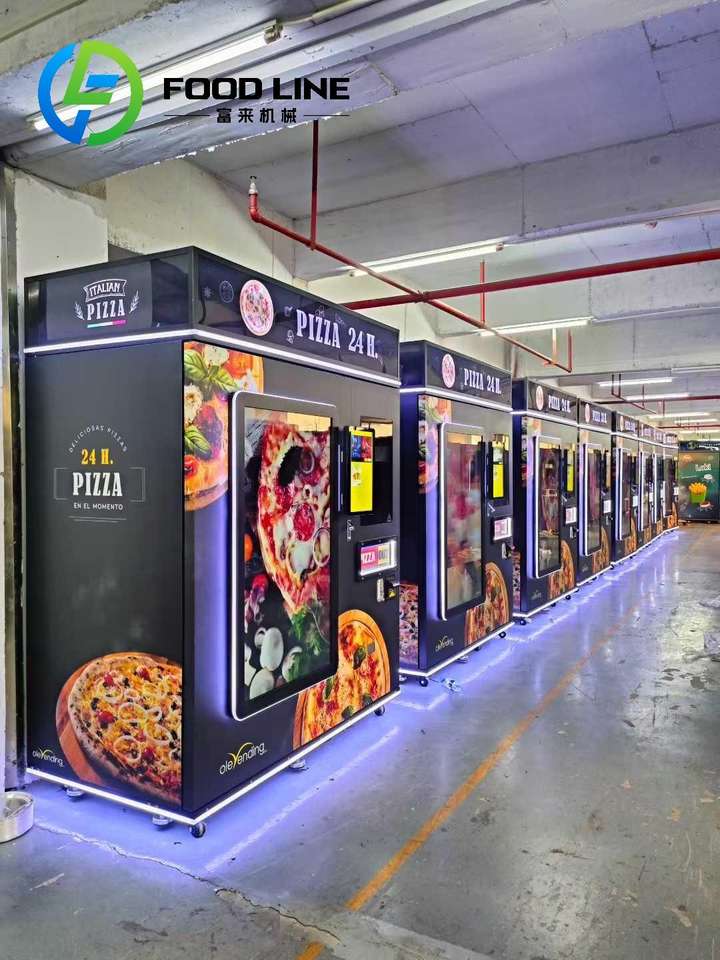 CE Certificate Automated Pizza Making Vending Machine Automatic Pizza ...