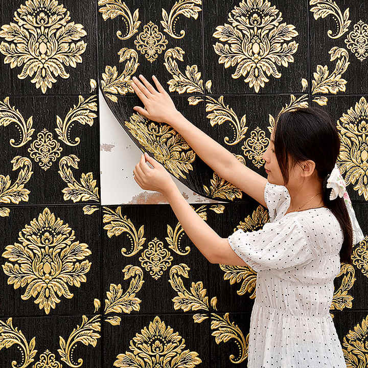 3D Wallpaper Eco Solvent Printable Wallpaper From Factory by Roll ...