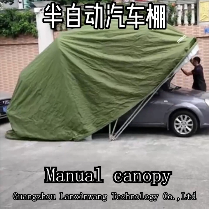 Wholesale Steel Foldable Canopy Awnings Portable Car Parking Shed ...
