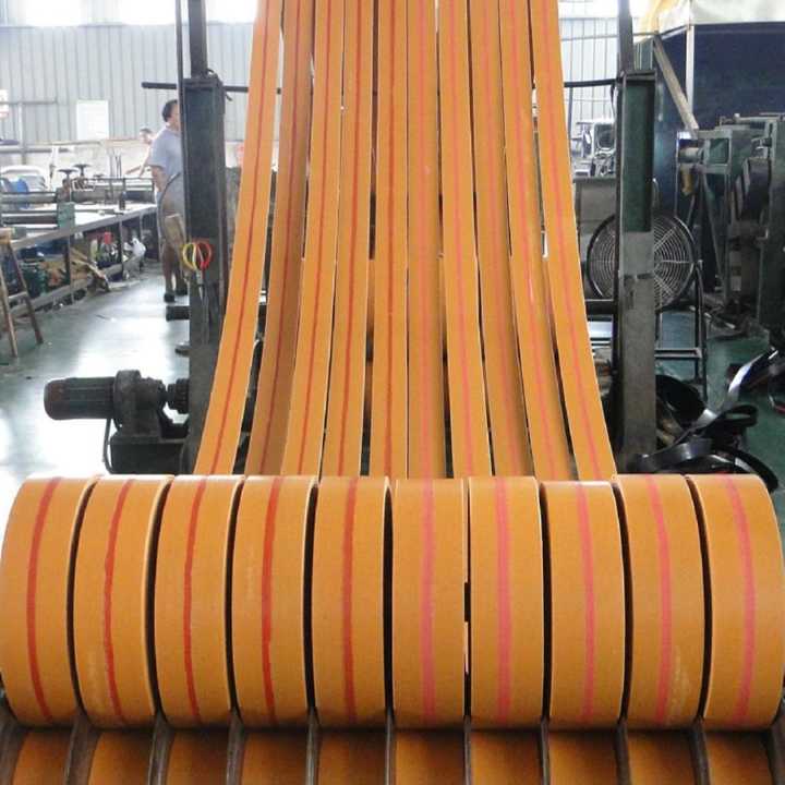 High-Speed Transmission Flat Polyamide Belt Black & Green Stable ...