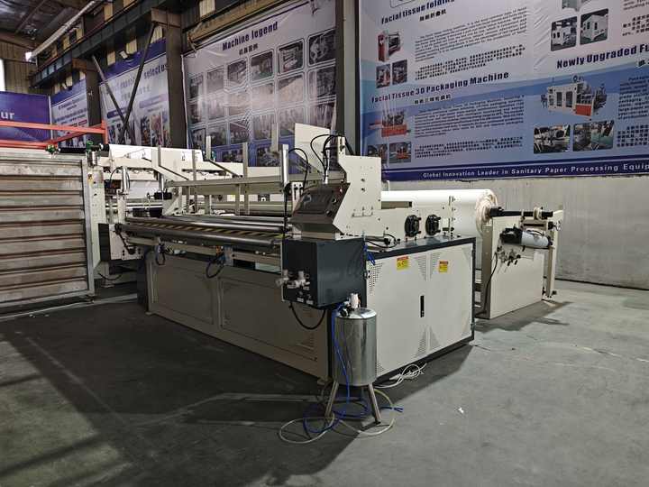 Paper Mill Production Line Jumbo Roll Napkin Making Machine Wood Pulp ...