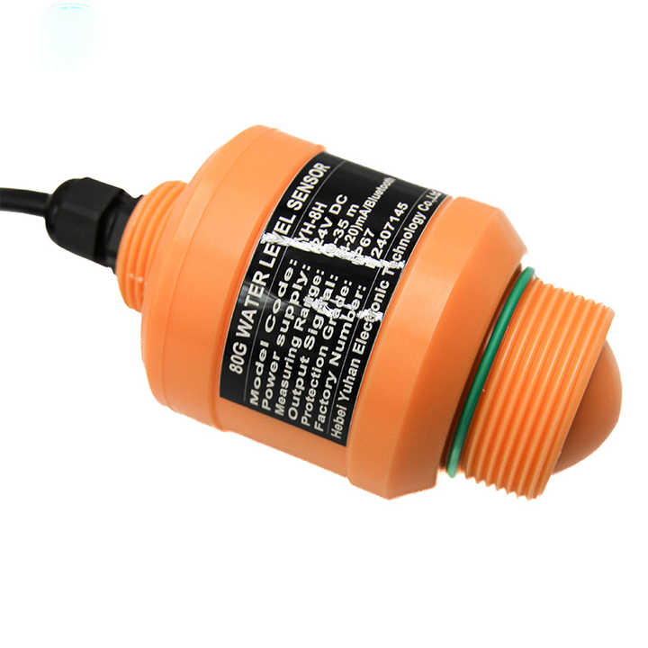 High Accuracy Plastic RS485 Radar Level Sensor IP67 80GHz 4-20mA Radar ...