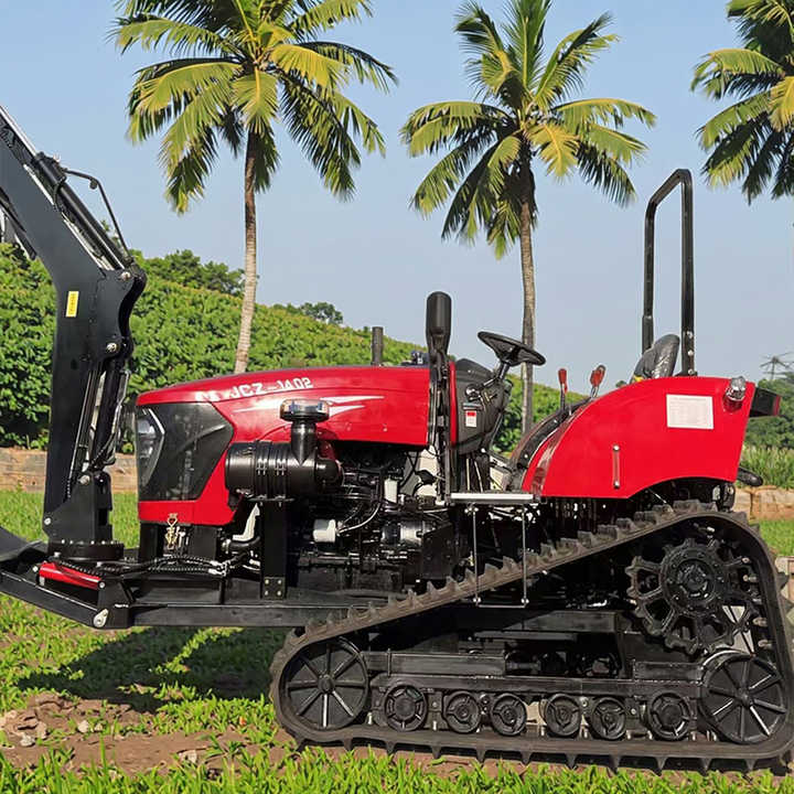 Chinese 80HP/100HP Compact Mini Crawler Farm Tractor 2WD 120HP New ...