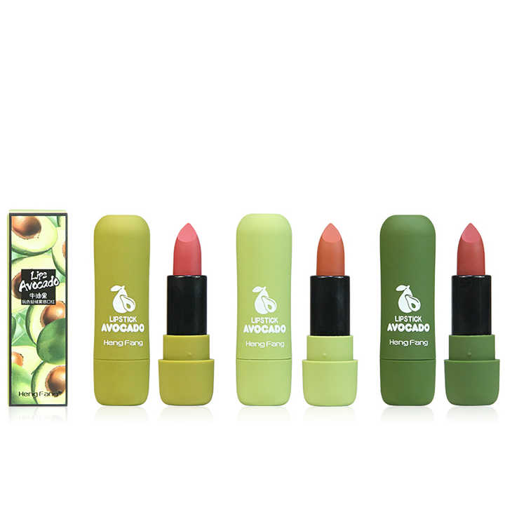 Avocado Soft Velvet Lipsticks logo Customize Brand Matte Private Label ...