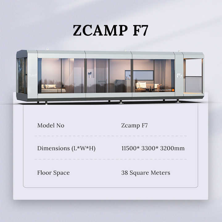 Zcamp New F7 Prefabricated China Outdoor Office Pod Mobile Container ...
