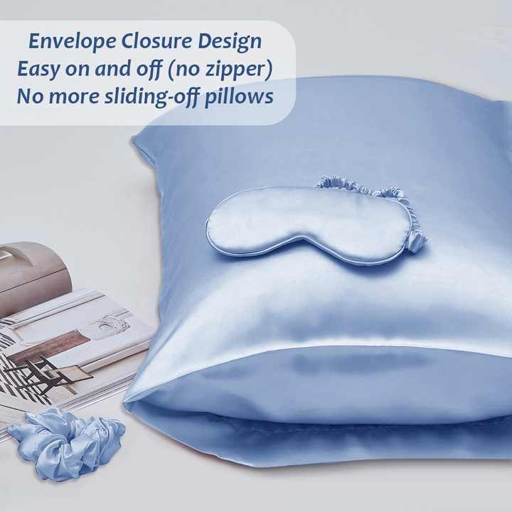 Luxury Gift Set 100% Mulberry Silk Pillowcase Eye Mask Scrunchies for Sleeping| Alibaba.com
