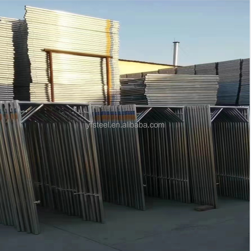 1219*1930 Building Construction Steel H Frame Ladder Scaffolding for ...