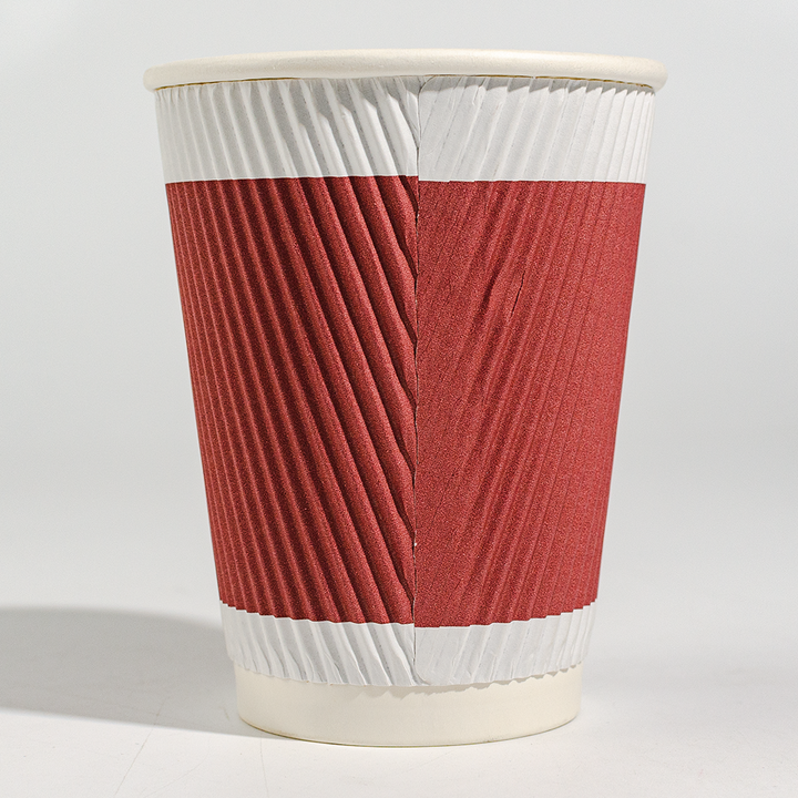 Corrugated Wallpaper Cup Disposable Environmentally Friendly ...