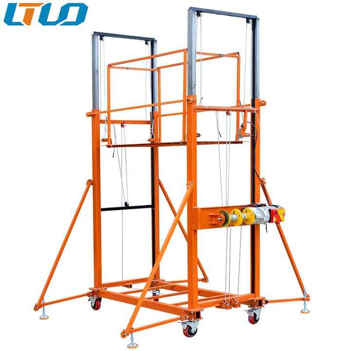 Electric Scaffold Lift Platform - Remote Control & Portable - OEM