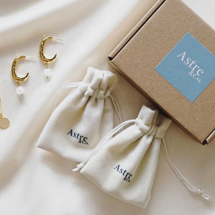 Small Medium Large Suede Rectangular Pouches Jewelry Gift Packaging ...