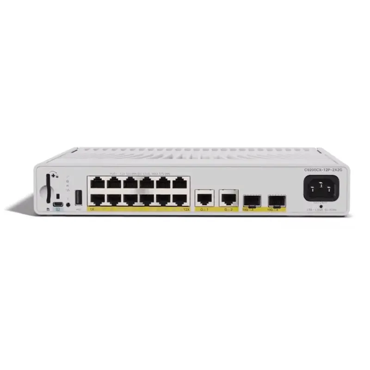 C9200CX-12P-2X2G-E C9200CX Series POE+ 12 Ports Network Essential ...